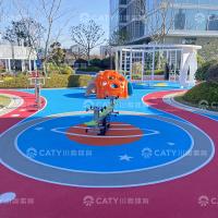 China SGSCompliant EPDM Rubber Granules for Elementary School Campus Recreation Area Preschool Nursery School for sale