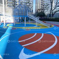 China UV Stable EPDM Rubber Granules for Shopping Mall Play Areas Family Entertainment Centers for sale