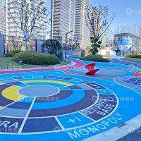 China UV Stable EPDM Rubber Granules for Shopping Mall Play Areas Children's Activity Zones for sale