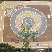 China Child Safe SGS Certificated EPDM Rubber Granules for Hotels Resorts Kids Clubs Vacation Villages Outdoor Playground for sale