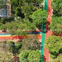 China UV Stable EPDM Granules for Walking Trail Playground Outdoor Surface for sale