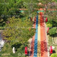 China UV Stable EPDM Granules for Walking Trail Playground Outdoor Surface for sale