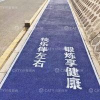 China Long Lasting Jooging Track Material EPDM  Granules for Outdoor Health Trail Fitness Trail Walking Path for sale