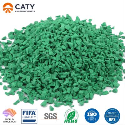 China Non Toxic Rubber Infill Granulates Artifical Turf Infill EPDM for Schools Football Pitch Soccer Field and Artificial Grass for sale
