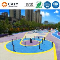 China Elastic and Durable Eco-Friendly EPDM Rubber Granules for Outdoor Children's Playground Kids Play Areas for sale