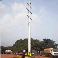 China Galvanized / Painted Transmission Line Tower Durable High Voltage Electric Tower for sale