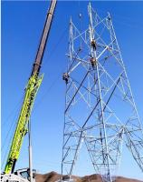 China Hot Dip Galvanised Steel Tower Anti Corrosion Angle Steel Tower For Sturdy Support for sale