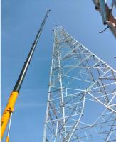 China Hot Dip Galvanised Steel Tower Anti Corrosion Angle Steel Tower For Sturdy Support for sale