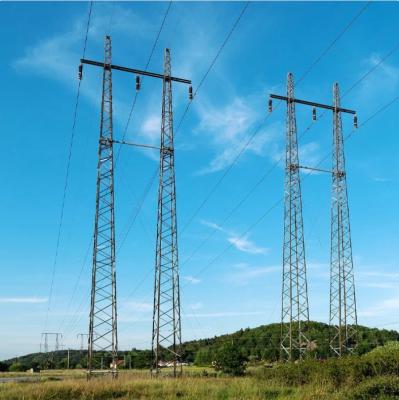 China Suspension Transmission Line Tower Durable Electrical Power Tower for sale