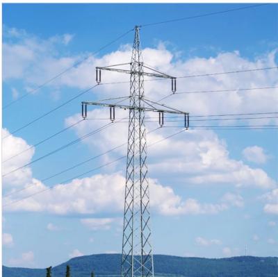 China Durable High Voltage Transmission Line Tower Corrosion Protection Steel Transmission Tower for sale