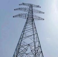 China High Strength Steel Power Tower Wind Resistant Electric Power Line Towers With Self Suspension Structure for sale