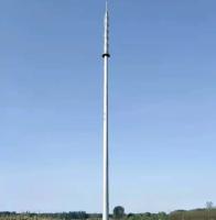 China Galvanized Tubular Steel Tower Fire Resistant Corrosion Resistant Structural Steel Tower for sale