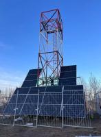 China 15M Steel Pipe Tower Fire Prevention Four Legged Tower Customized for sale