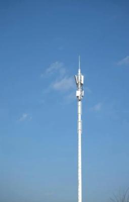 China Earthquake Resistant Telecommunication Towers 30M Height Galvanized Towers With Level 10 Wind Resistance for sale