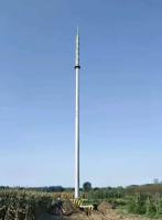 China 20M Height Telecommunication Monopole Tower Q355B / Q420B / Q460C Steel Communication Tower for sale