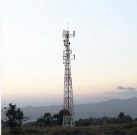 China Anti Corrosion 4 Legged Tower Wind Resistant Galvanized Tower High Stability for sale