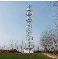 China 30M 45M 60M Height Telecommunication Towers Custom Design Galvanized Steel Towers for sale