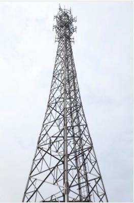 China 30M 35M 45M 60M 76M Height Steel Communication Towers Space Saving Angle Towers for sale