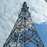 China High Strength Steel Communication Tower 30M 45M 60M Height Radio Communications Tower for sale