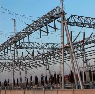 China Anti Corrosion Substation Steel Structures Durable Power Substation Customized for sale