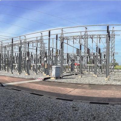 China Corrosion Resistant Substation Steel Structures Sturdy Electric Transmission Substation Anti Seismic for sale