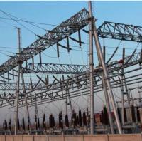 China Durable Electricity Substation Anti Seismic Anti Corrosion Substation Steel Structure for sale