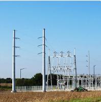 China Sturdy Substation Steel Structures Anti Icing High Voltage Substation Earthquake Resistant for sale