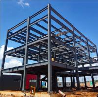 China Earthquake Resistant Steel Structure Building High Strength Steel Frame Construction Reusable for sale