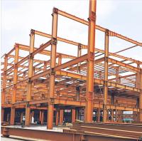 China Reusable Fabricated Steel Structures Customized Industrial Steel Structure With Quick Installation for sale