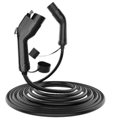 China CE TUV Type 1 To Type 2 EV Cable 32A 7.4kW EVSE Supply Cable for sale