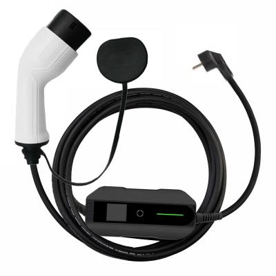 China CE Type 2 To Schuko Portable EV Charger 16A 230V For E-Cars for sale