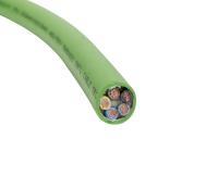 China TPU Tethered Open End 16A Type 2 EV Charging Cable 480V 5m IEC 62196-2 for sale