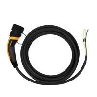 China 16 Amp 11kw Silicon Rubber 5m EV Charging Cable Type 2 IEC 62196-2 for sale