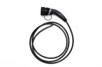 China 16 Amp 11kw Silicon Rubber 5m EV Charging Cable Type 2 IEC 62196-2 for sale