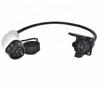 China J1772 Type 1 To Type 2 Electric Vehicle Adapter Cable 0.5m for sale