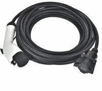 China 32Amp Type 1 EV Socket Charger Plug UL94V-0 With 0.5m Cable for sale