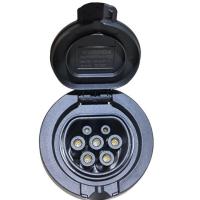 China 0.5m Ohm 3 Phase Type 2 Female Plug IEC 62196-2 For EV Charger Station for sale