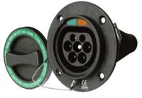 China Single Or Three Phase 32A IEC 62196-2 EV Charging Socket 0.5m Ohm for sale