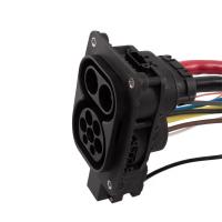 China 1000V DC Combo Type 2 CCS Combo Plug 80A 125A 200A IEC 62196-3 for sale