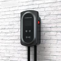 China RFID Card Swipe Wall Mounted EV Charger Car Charging Points With Type B RCD for sale