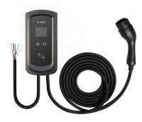 China 32Amp 7.2KW Wall Mounted EV Charger 2.8'' Color Screen EVSE Charger for sale