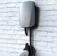 China 4.3'' LCD Screen Wall Mounted Electric Car Charger 7.2KW 32A for sale