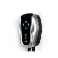 China 4.3'' Color Screen 32A Type 2 Wall Mounted EV Charger 7KW for sale