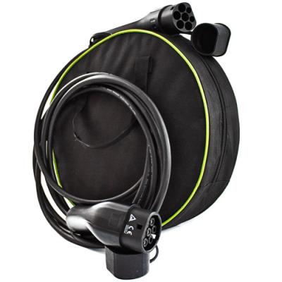 China 62196 Car Charging Type 2 To Type 2 EV Cable Withstand Voltage 2000V for sale
