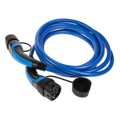 China Level 2 Connector Type 2 To Type 2 EV Cable 32A 1 Phase EV Charger Cable for sale