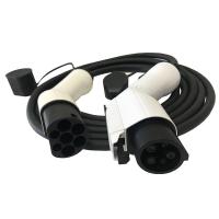 China Electric Car Charging Type 1 To Type 2 EV Adapter Cable 32A Mode 3 3kg for sale