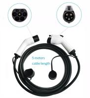 China J1772 32A Type 1 To Type 2 EV Charging Cable TPU EVSE Cable for sale