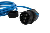 China Mode 3 Charging Cable Type 1 To Type 2 16A 32A Single Phase for sale