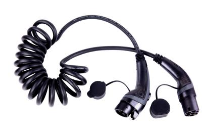China IEC 62196 Type 2 To Type 1 Cable 32A 230V EVSE Cord OEM for sale