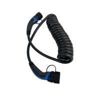 China 5M 22kW 3 Phase 32 Amp Type 2 To Type 2 Charging Cable IEC 62196-2 for sale